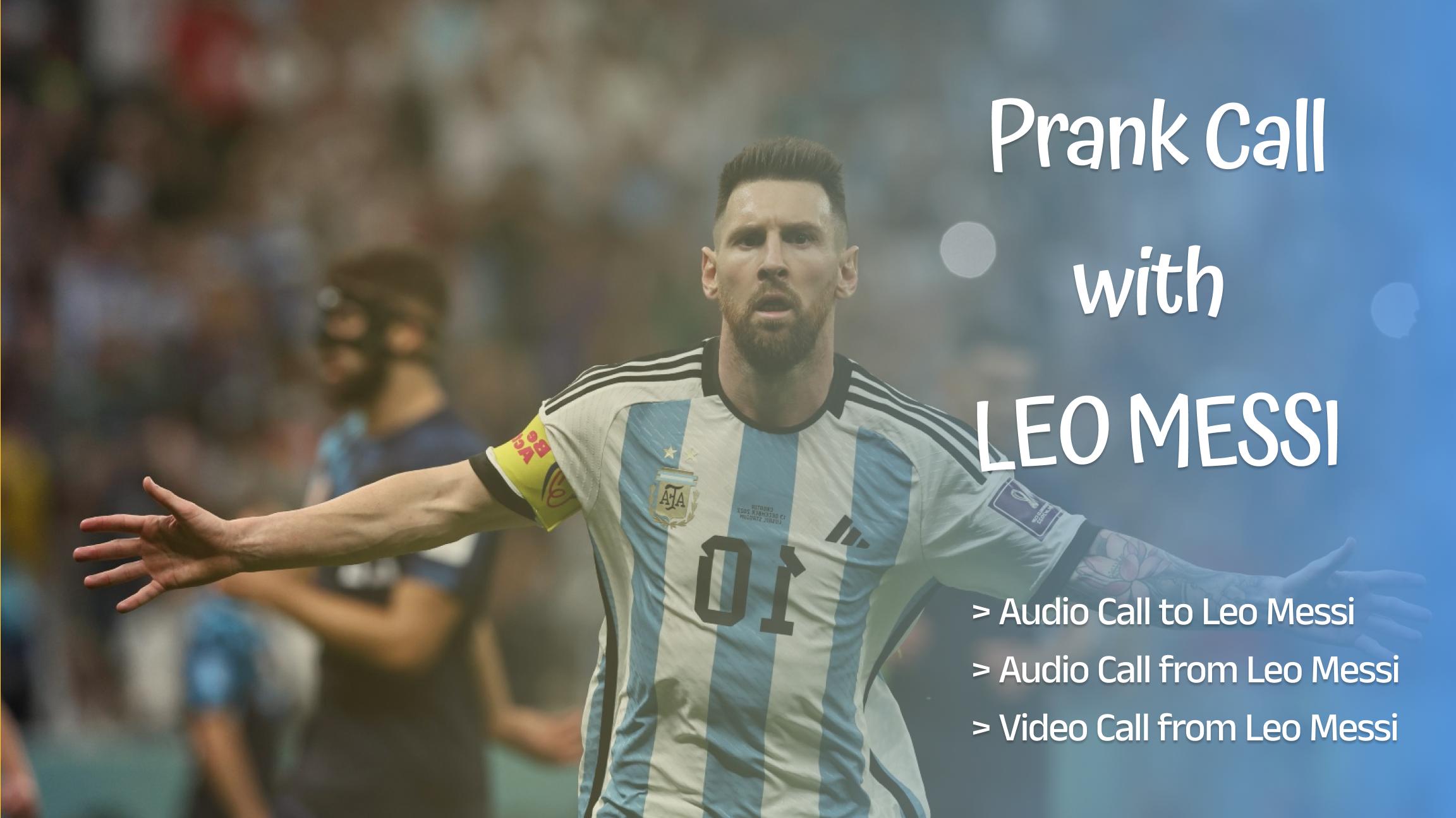 Download Messi Calling Video call Prank android on PC