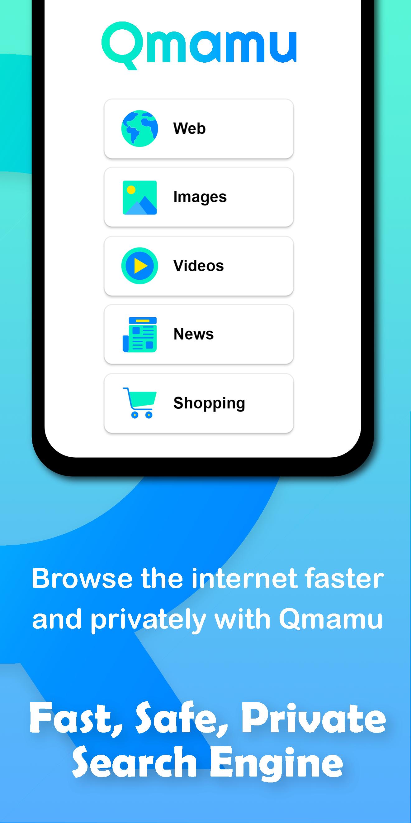 Download Qmamu Browser & Search Engine android on PC