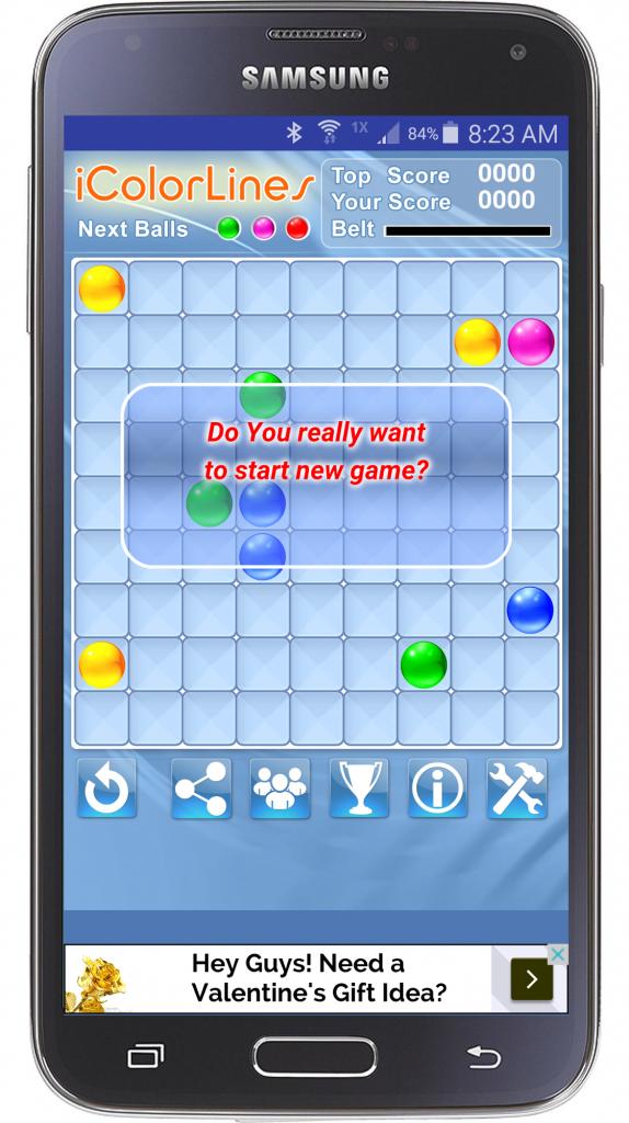Download i Color Lines Puzzle Game android on PC
