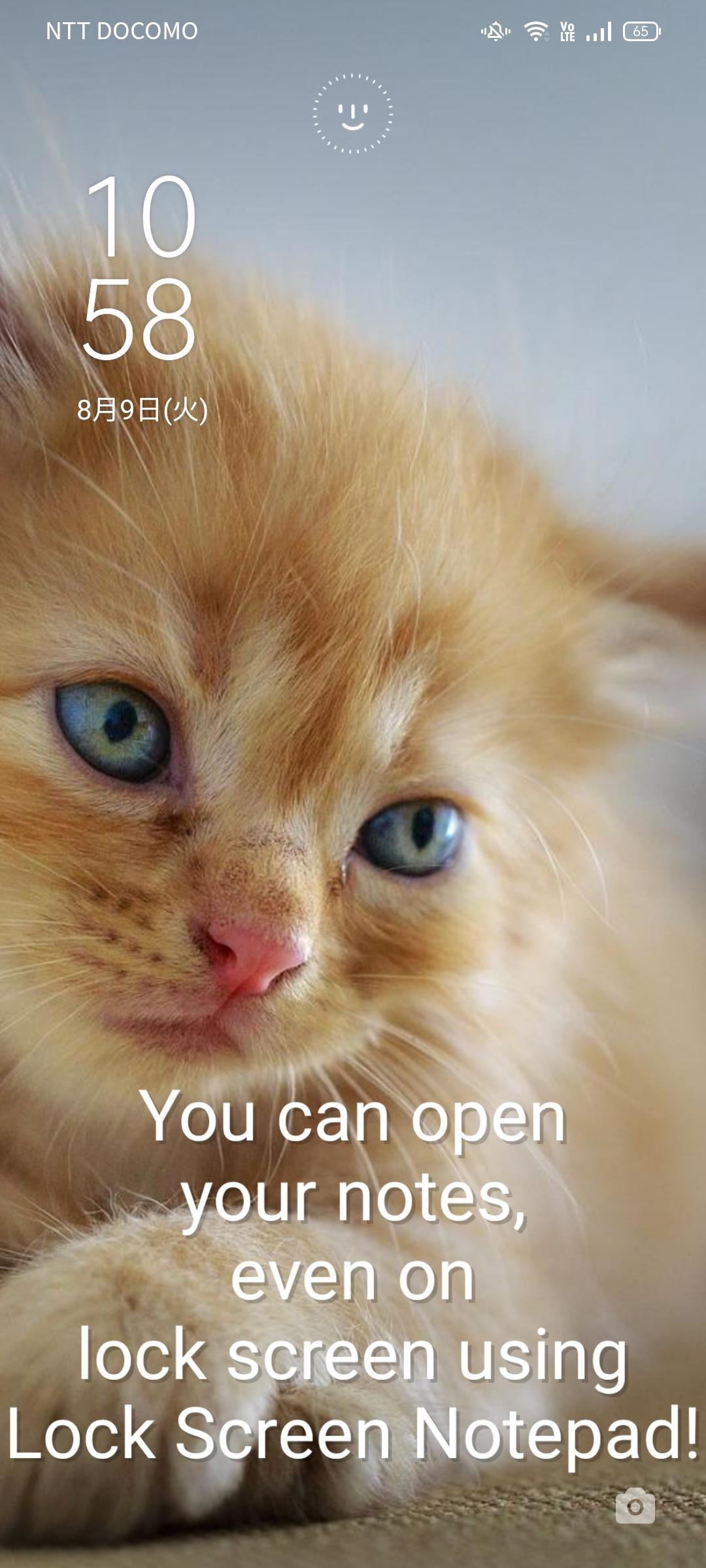 Download Lock Screen Notepad android on PC