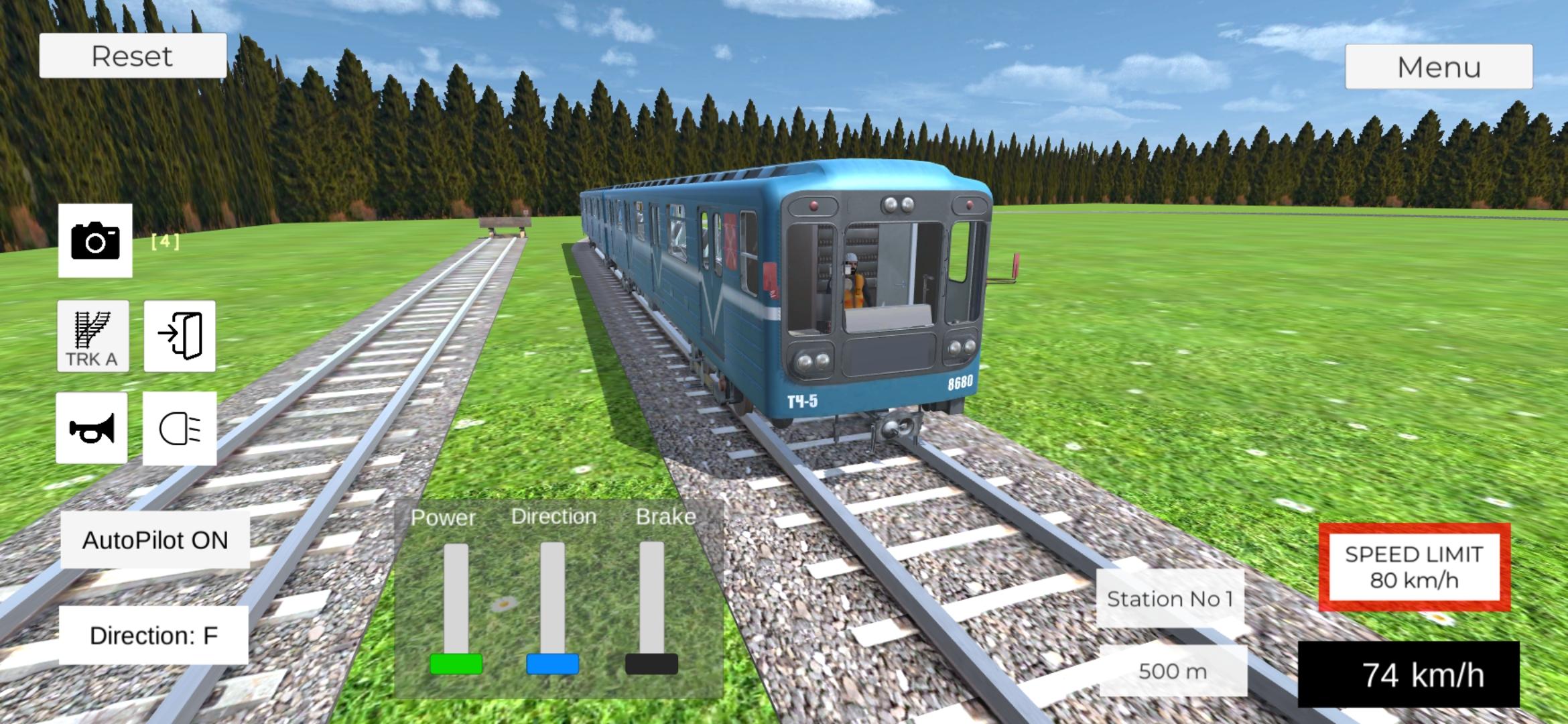 Download Real Russian Train Simulator android on PC