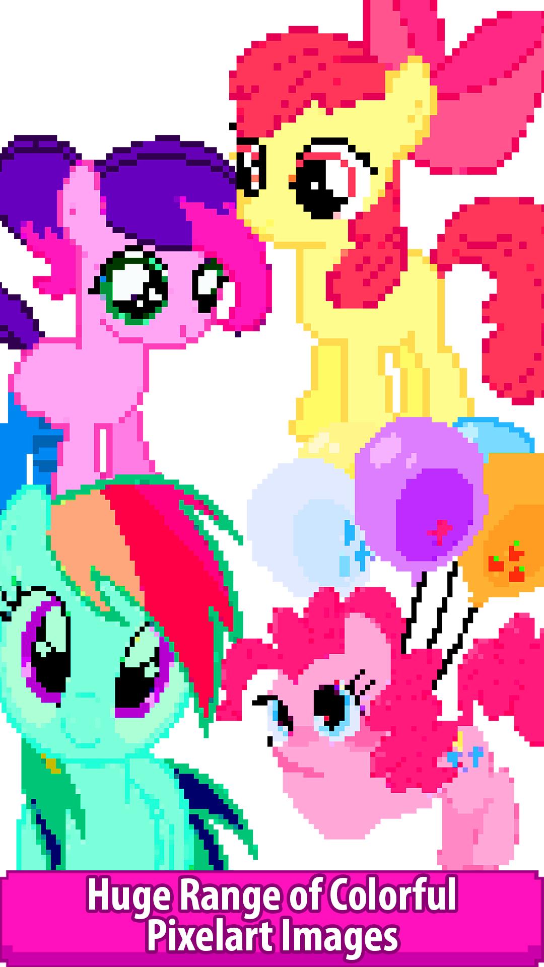 Baixe Pony Pixel Art Color by Number no PC | Oficial GameLoop