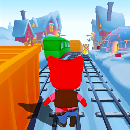 Download Subway Pj Hero Masks: Run Game android on PC