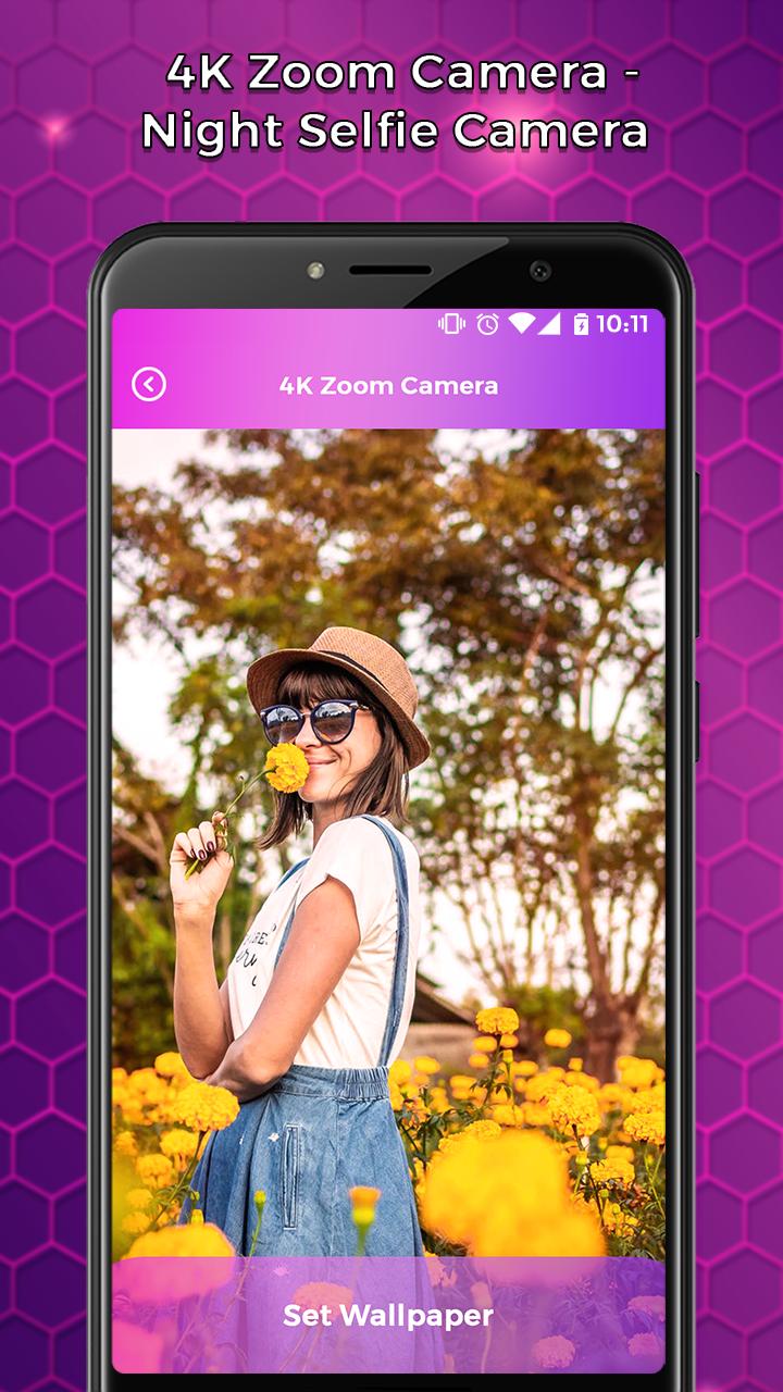 Unduh 4K Zoom Camera - Night Selfie di PC | Resmi GameLoop