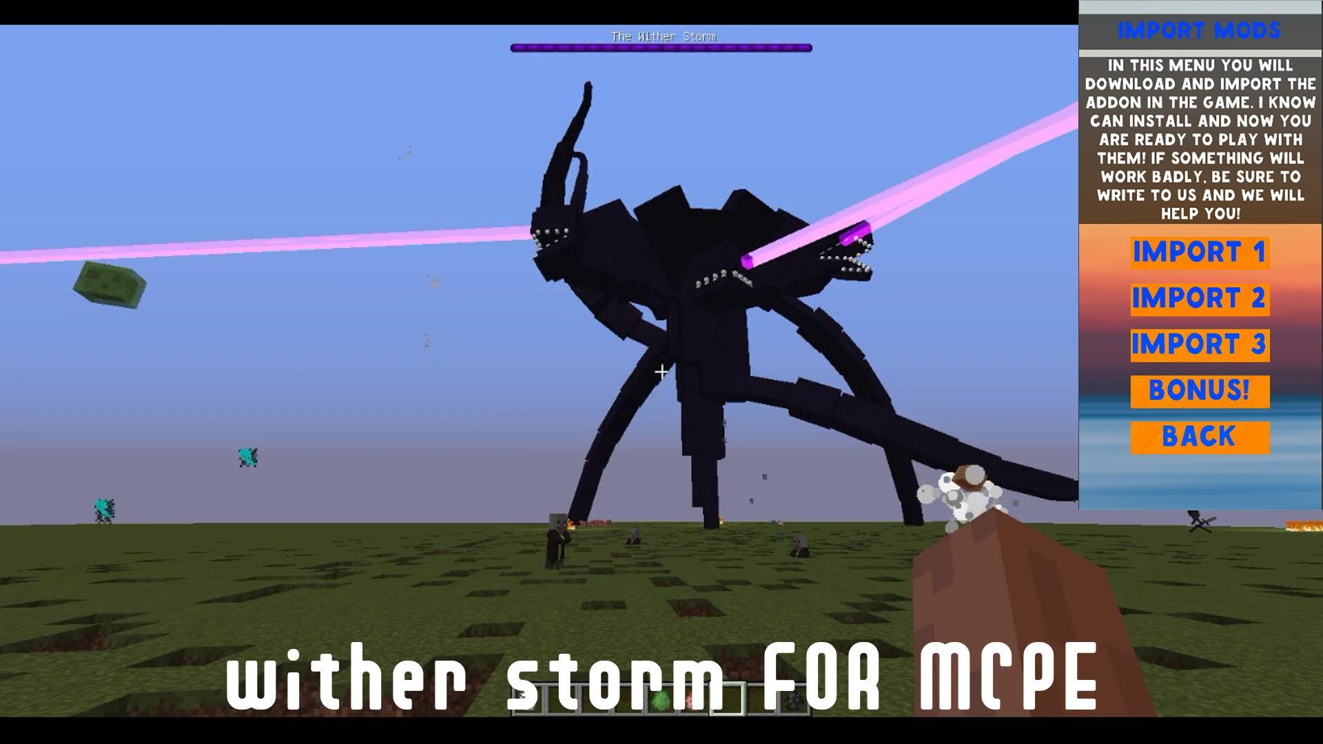 Engender Mod Wither Storm Download Engender Mod Minecraft Wither