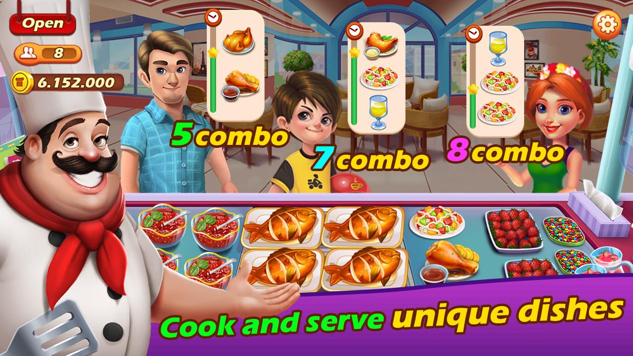 Download Cooking Season: madness chef restaurant fever android on PC