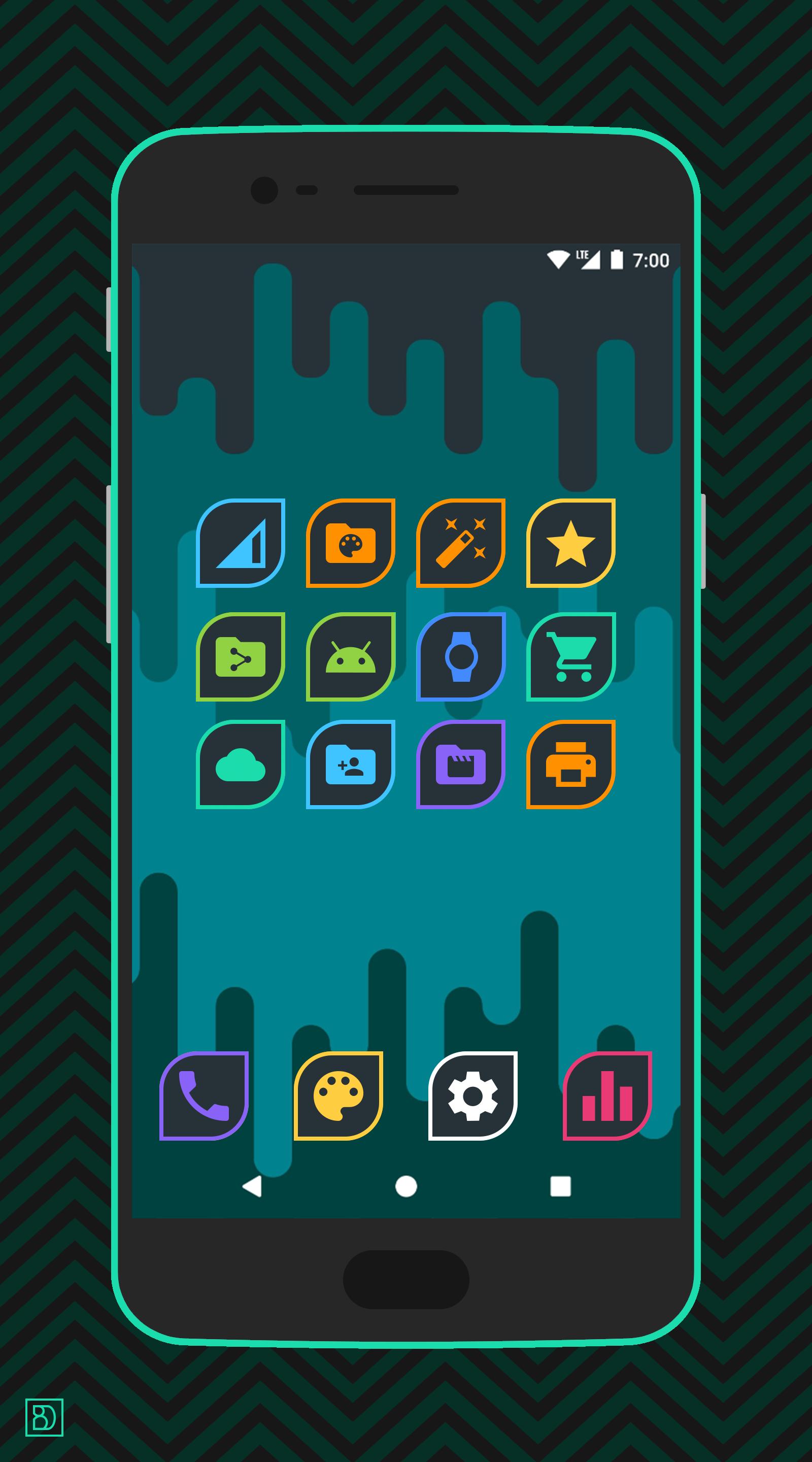 Download Folium – leaf-shaped icons android on PC