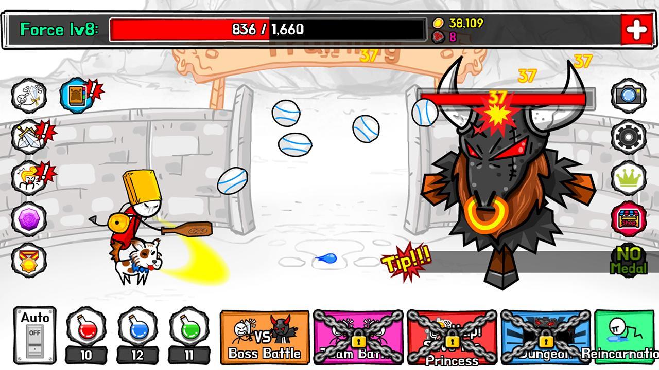 Download StickMan Hero TAP TAP android on PC