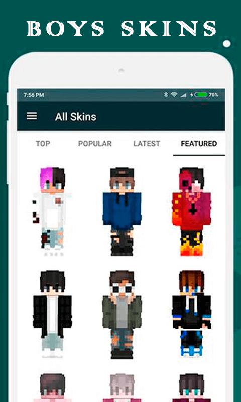 Descargar Boys Skins for Minecraft PE en PC | GameLoop Oficial