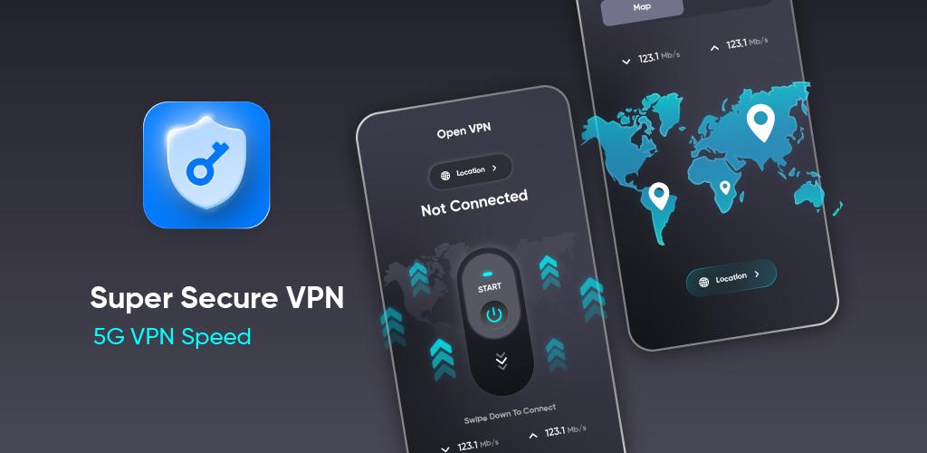 Download Super Secure VPN -5G VPN Speed android on PC