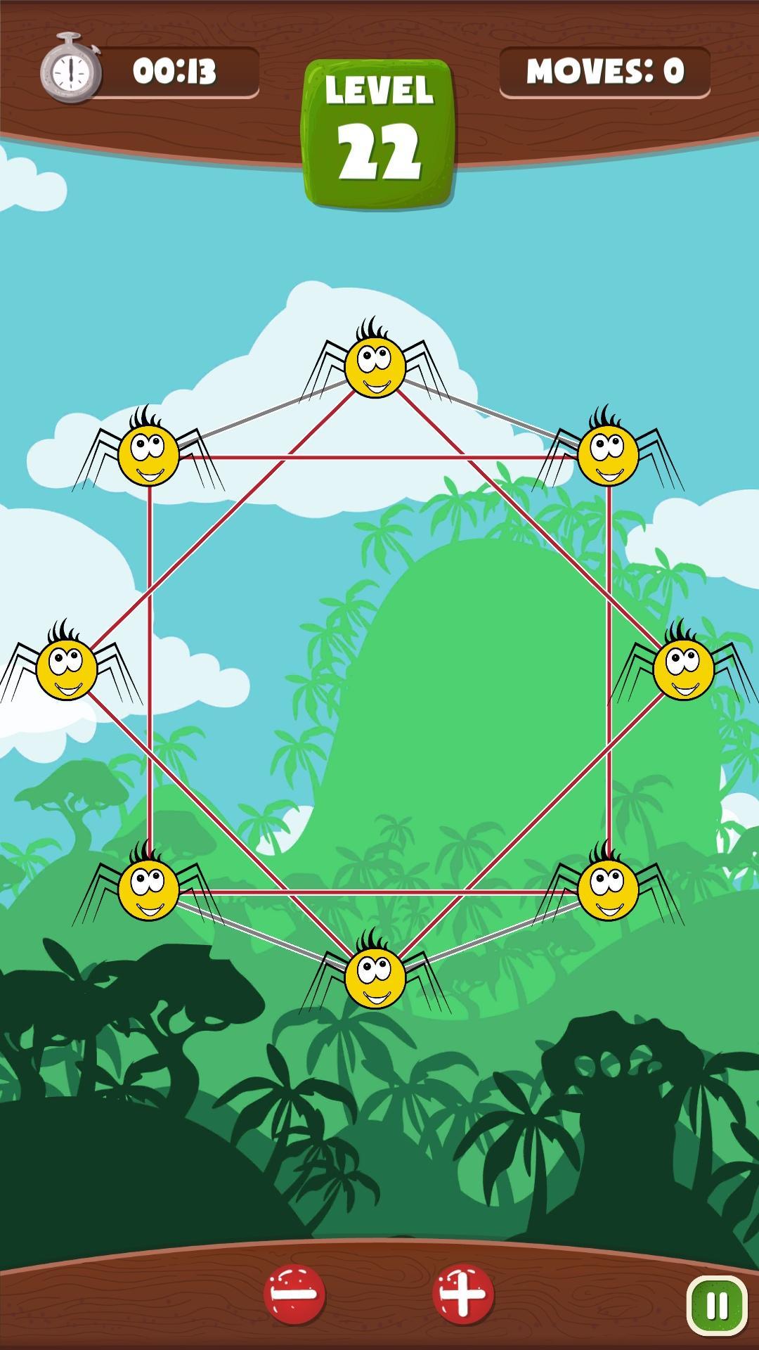 تنزيل Spiders: Untangle Lines على جهاز الكمبيوتر | مسؤول GameLoop