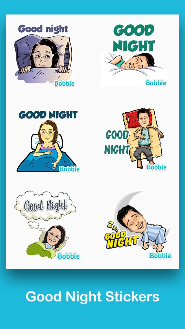 Download Good Night Stickers for WhatsA android on PC