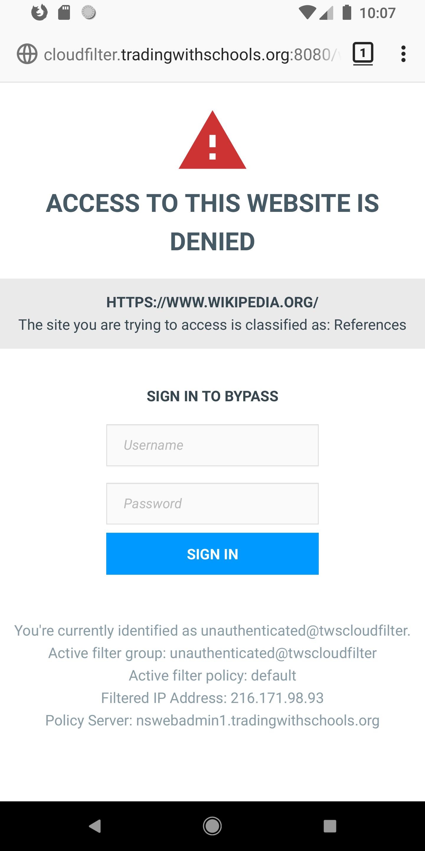 Download TWS Cloudfilter android on PC