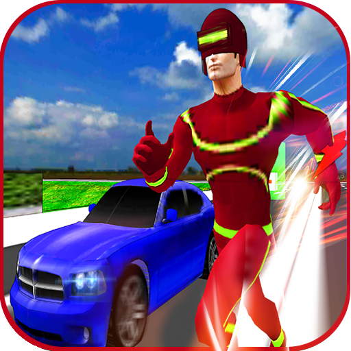 Download Super Lightning Speed Hero:Cit android on PC