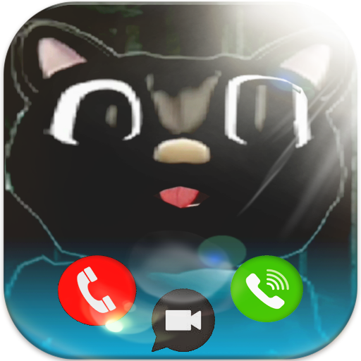Download Cartoon Cat Fake Video Call android on PC