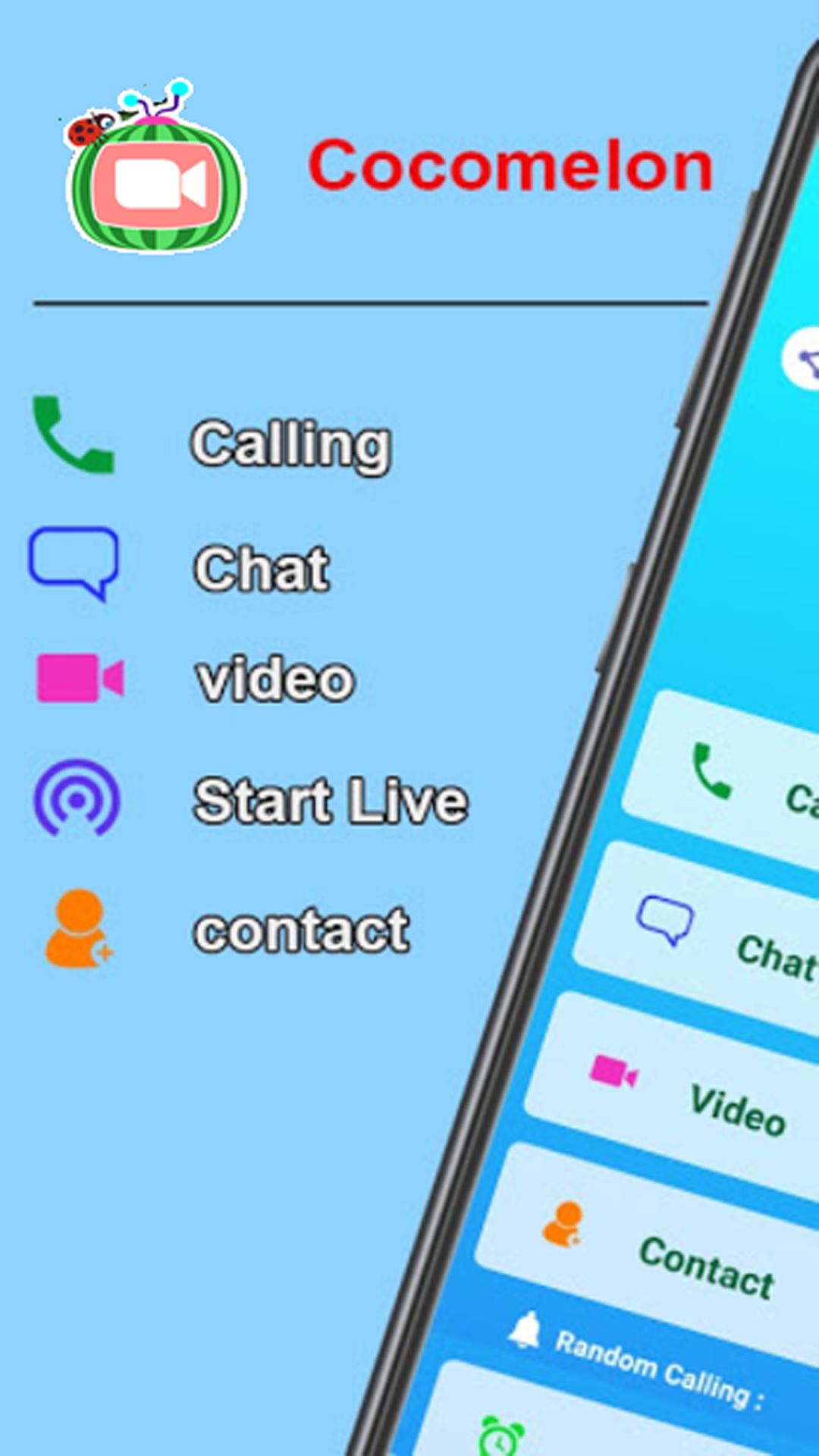 Download CoCo Video calling ; melon android on PC