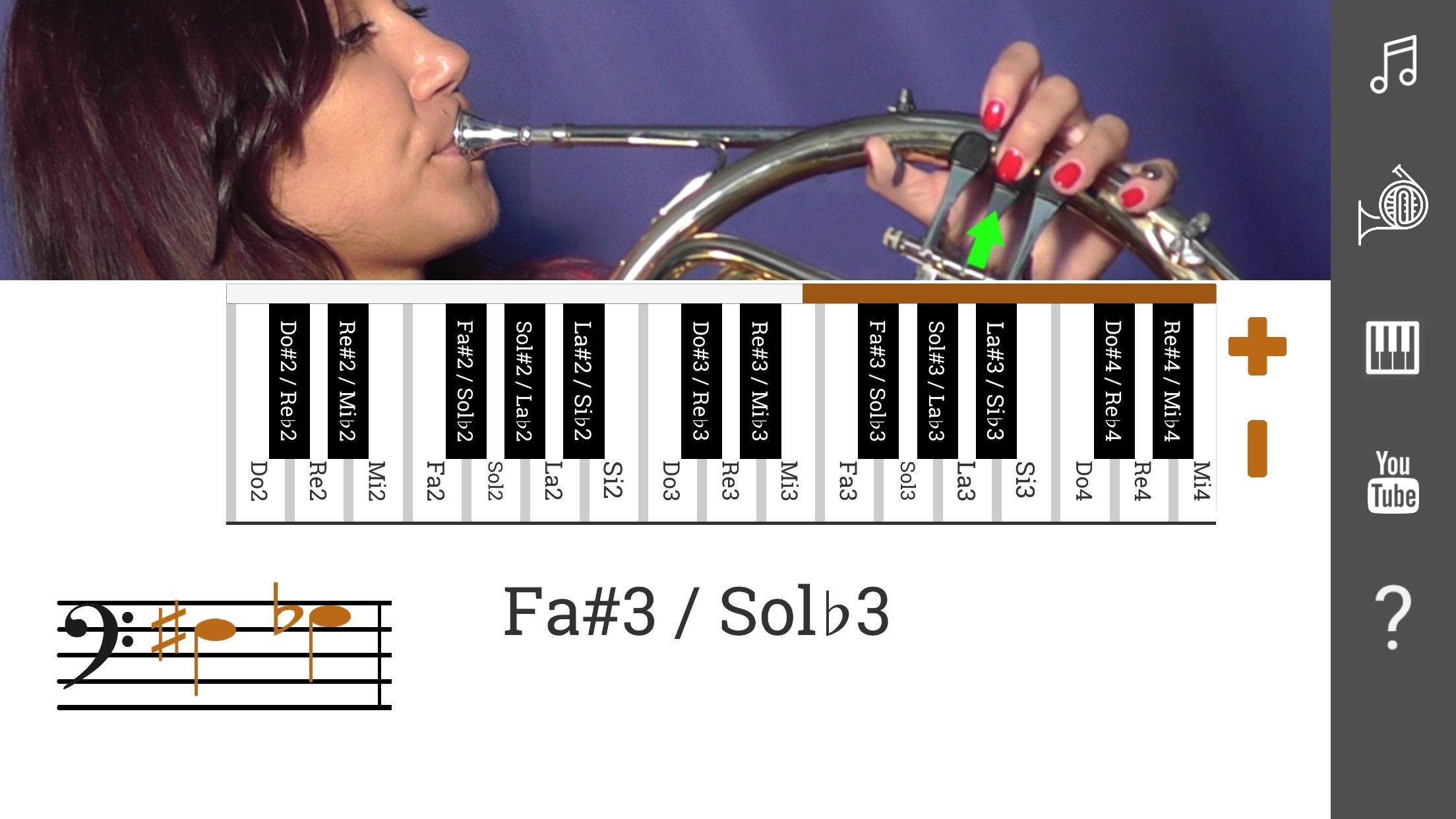 Download 2D French Horn Fingering Chart android on PC