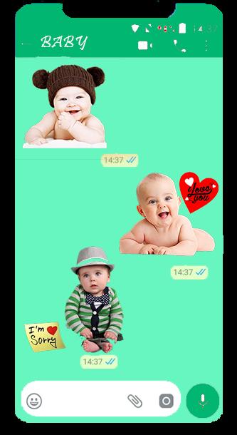 Descargar 👶 Cute Baby Sticker for Whats en PC | GameLoop Oficial