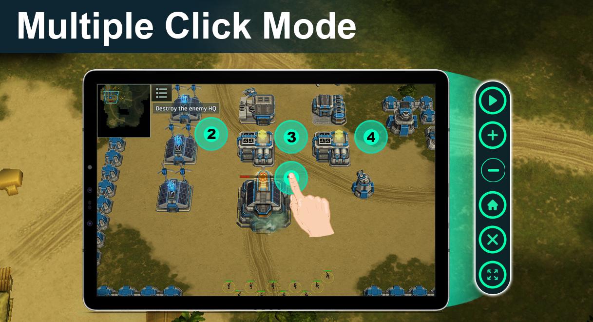 Download Auto Clicker: Game Quick Touch android on PC