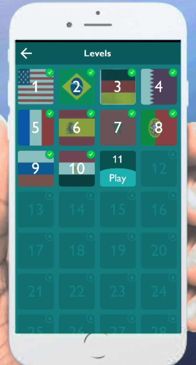 Baixe Flags Quiz Game:Guess Country no PC | Oficial GameLoop