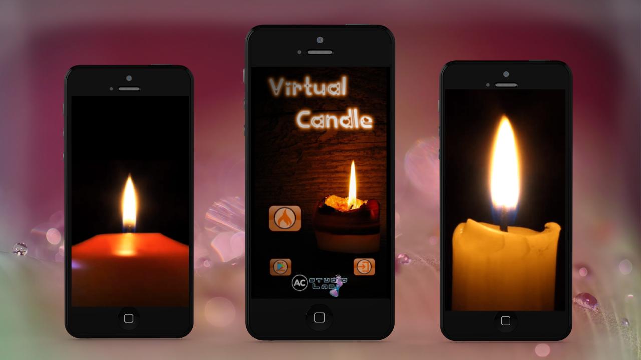 Download Virtual Candle HD - Relax android on PC