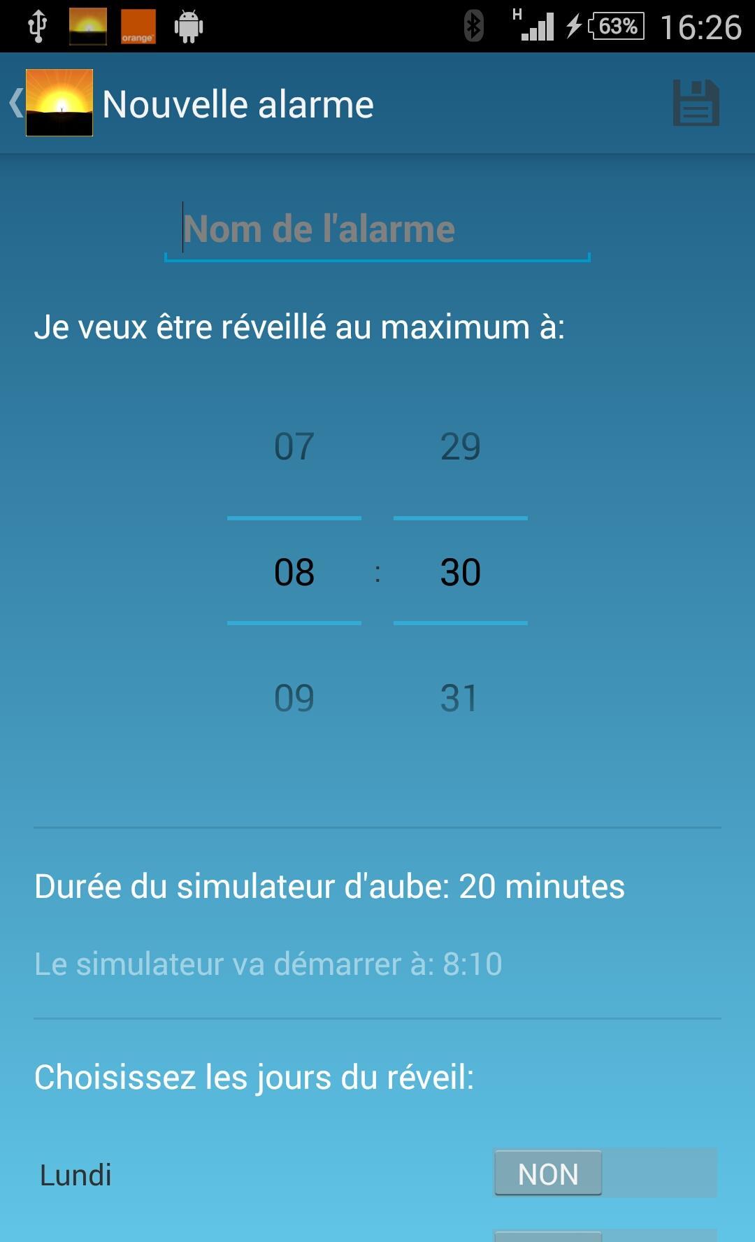Download Alarm clock: Sunset simulator android on PC