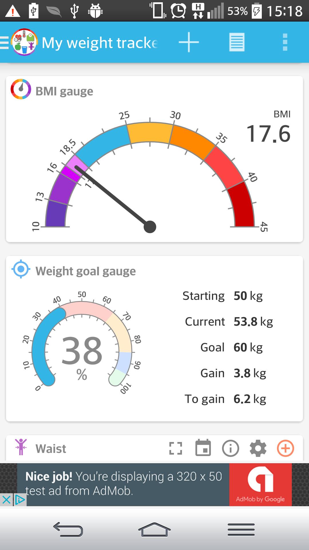 Download My Weight Tracker, BMI android on PC