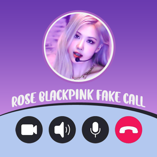 Download Fake Call Rose Blackpink Chat android on PC