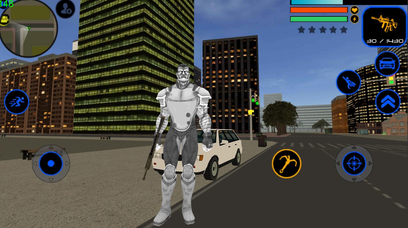 ดาวน์โหลด Iron Rope Hero Gangstar City บนพีซี | GameLoop Official