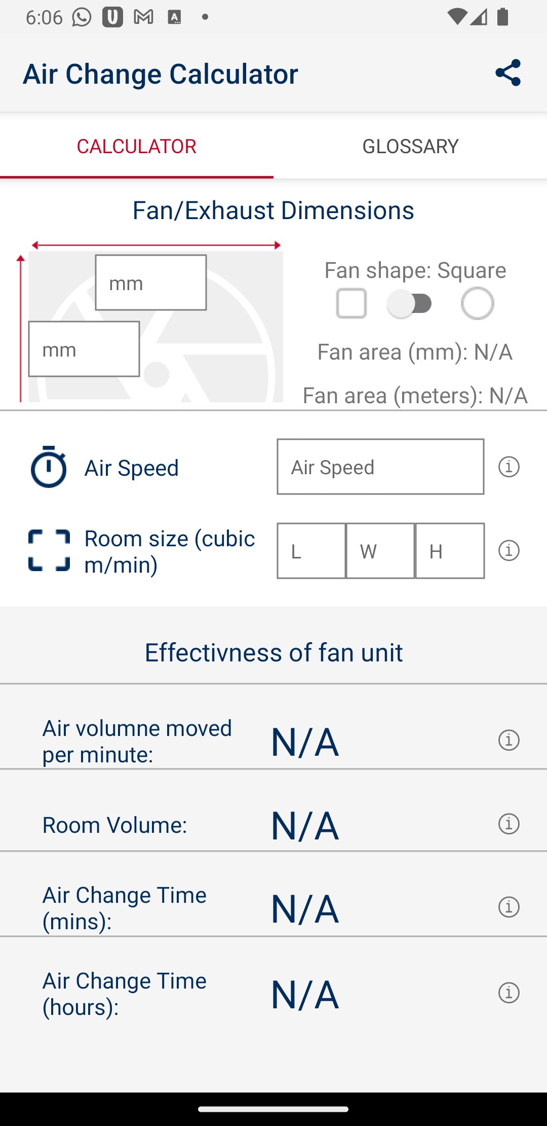 Download Air Flow Calculator android on PC
