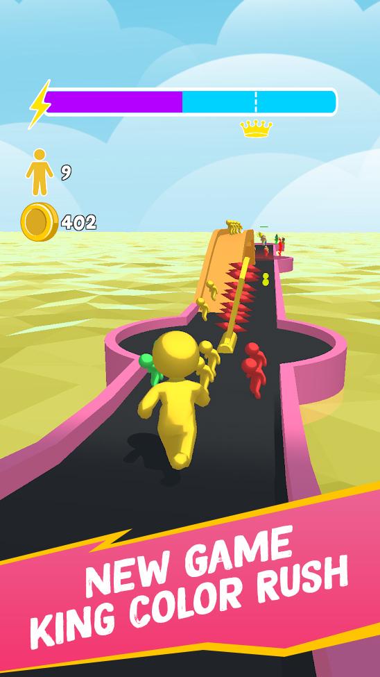 Descargar King Color Rush – Color Run Games en PC | GameLoop Oficial