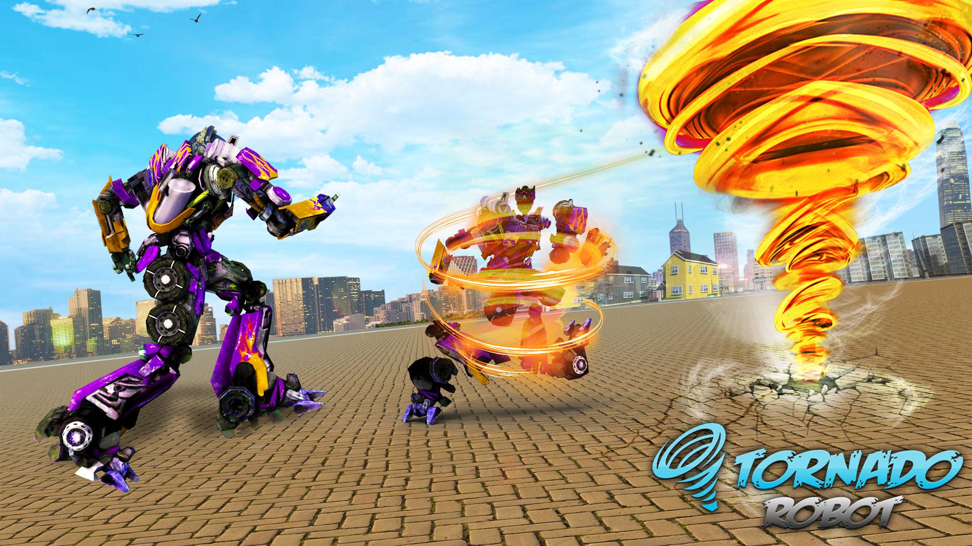 Download Robot Games 3D: Tornado Robot android on PC