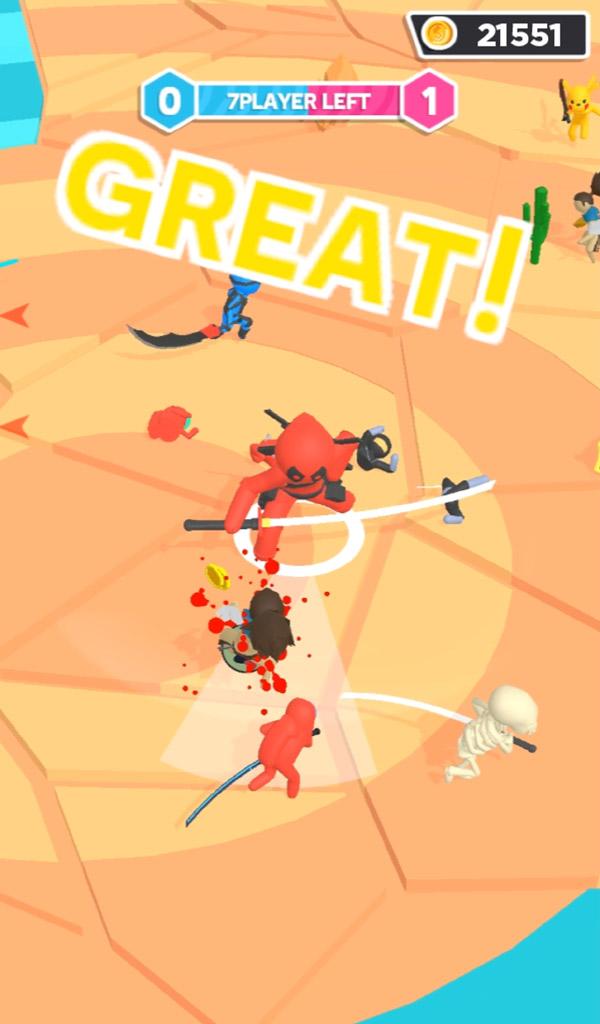 Baixe Sword.io - Stickman Slice Batt no PC | Oficial GameLoop