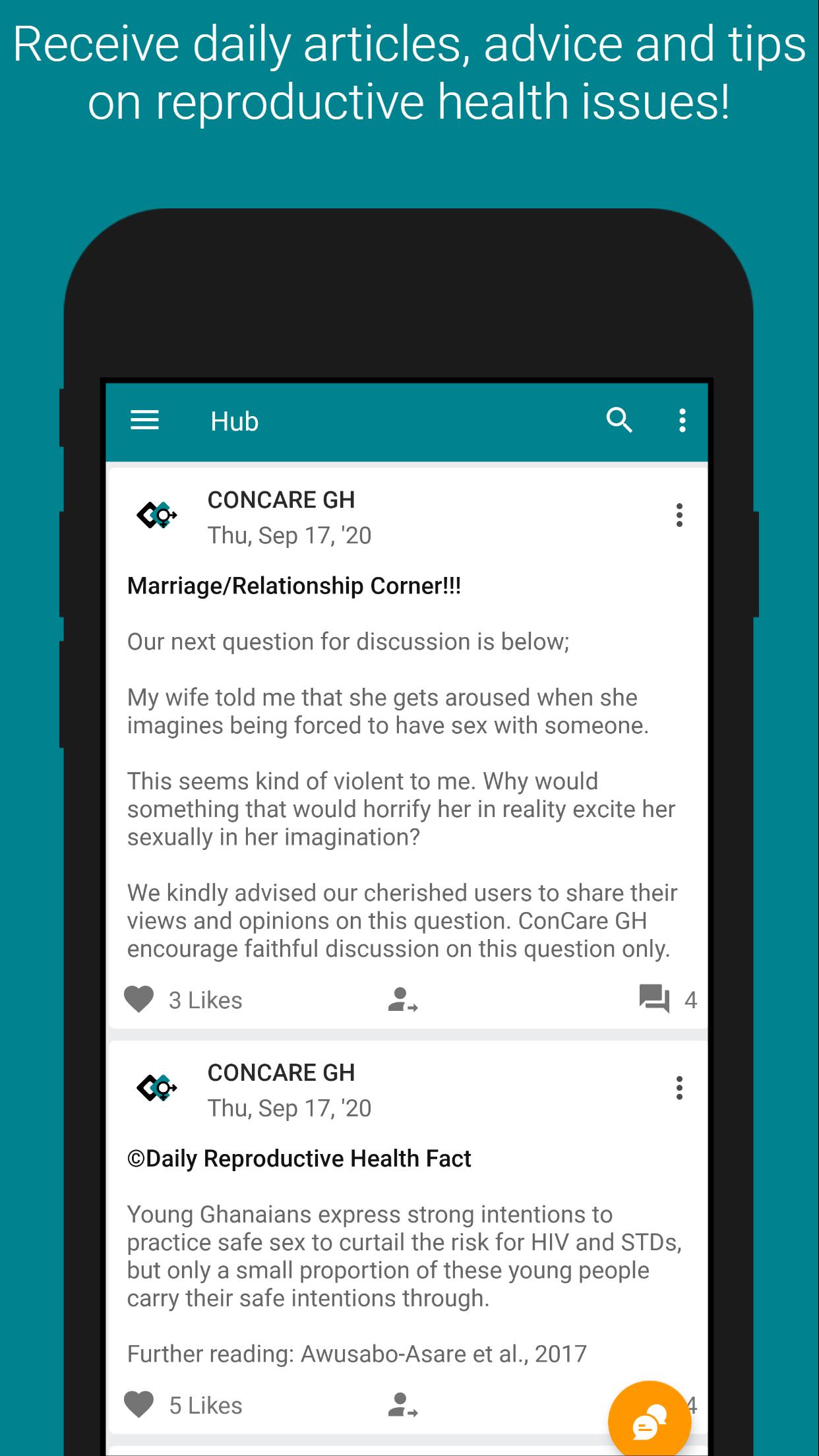 Download CONCARE GH - A Hub Of Reproduc android on PC