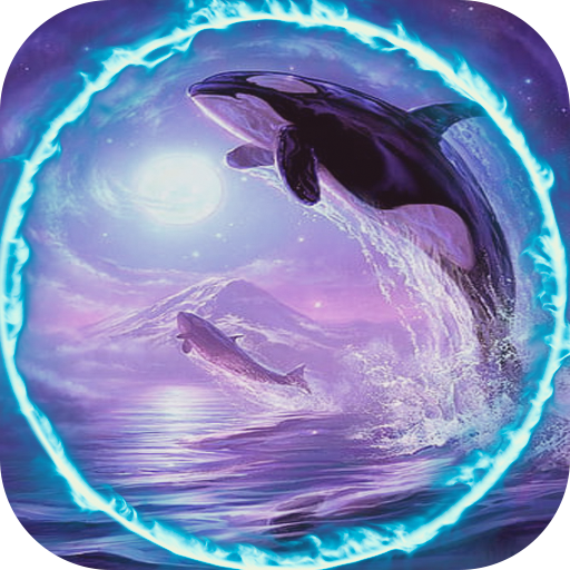 Download Orca Whale Keyboard Theme 2024 android on PC