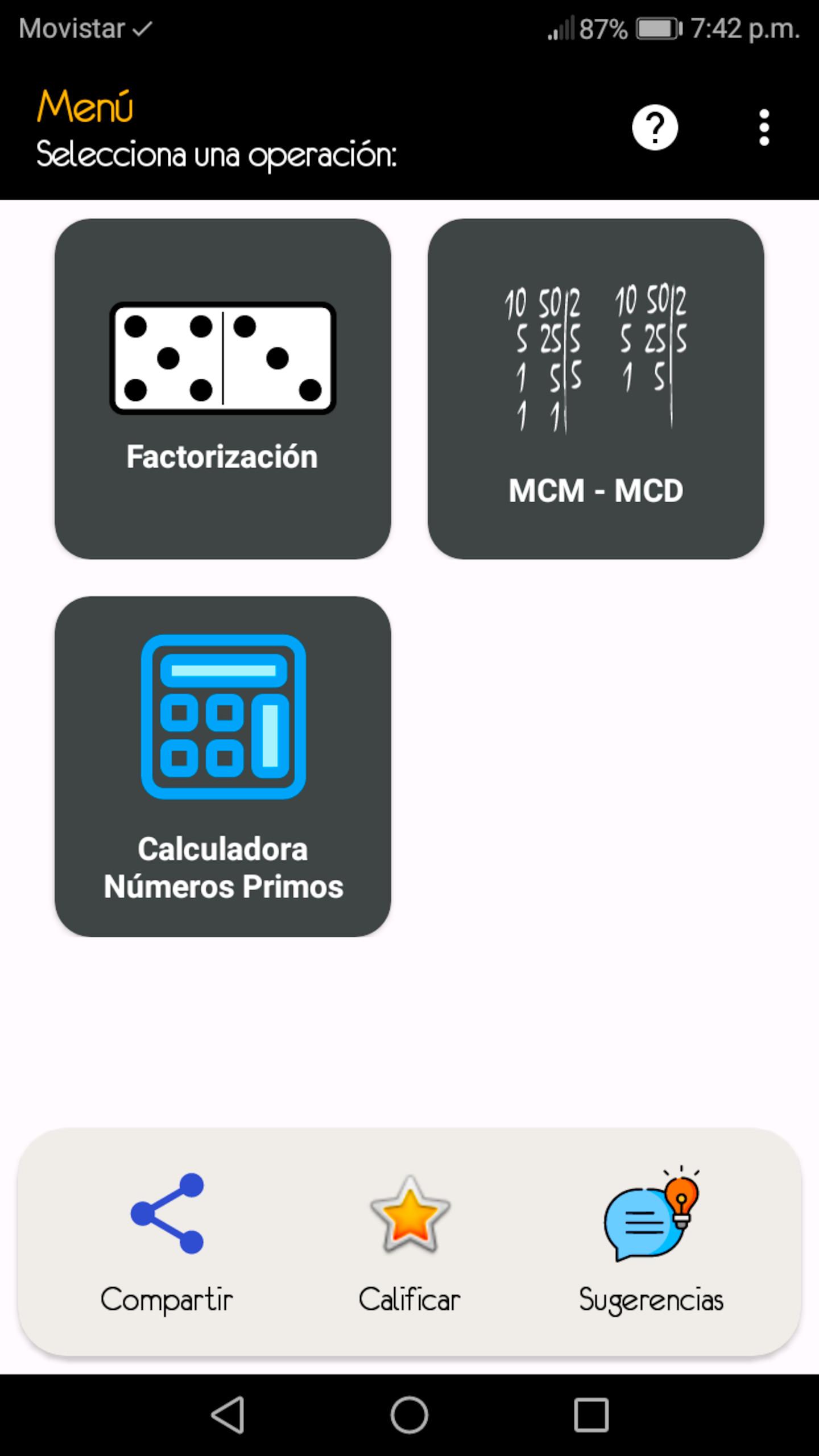 Descargar Calculator MCM-MCD LCM-GCD en PC | GameLoop Oficial