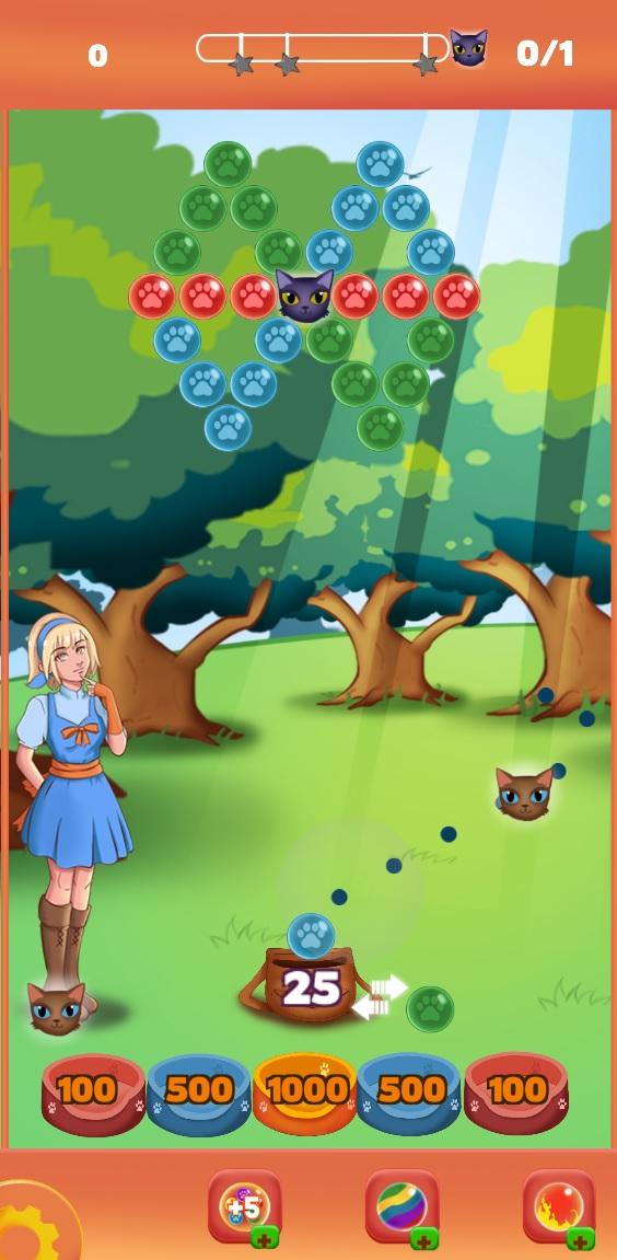 Unduh Cat Paw Marble -Bubble Shooter di PC | Resmi GameLoop