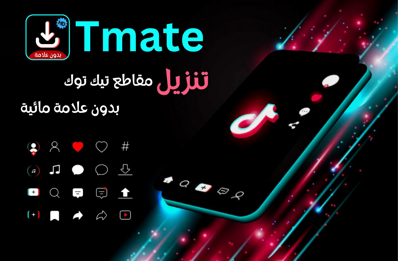 Download Tmate - تنزيل مقاطع تيك توك android on PC