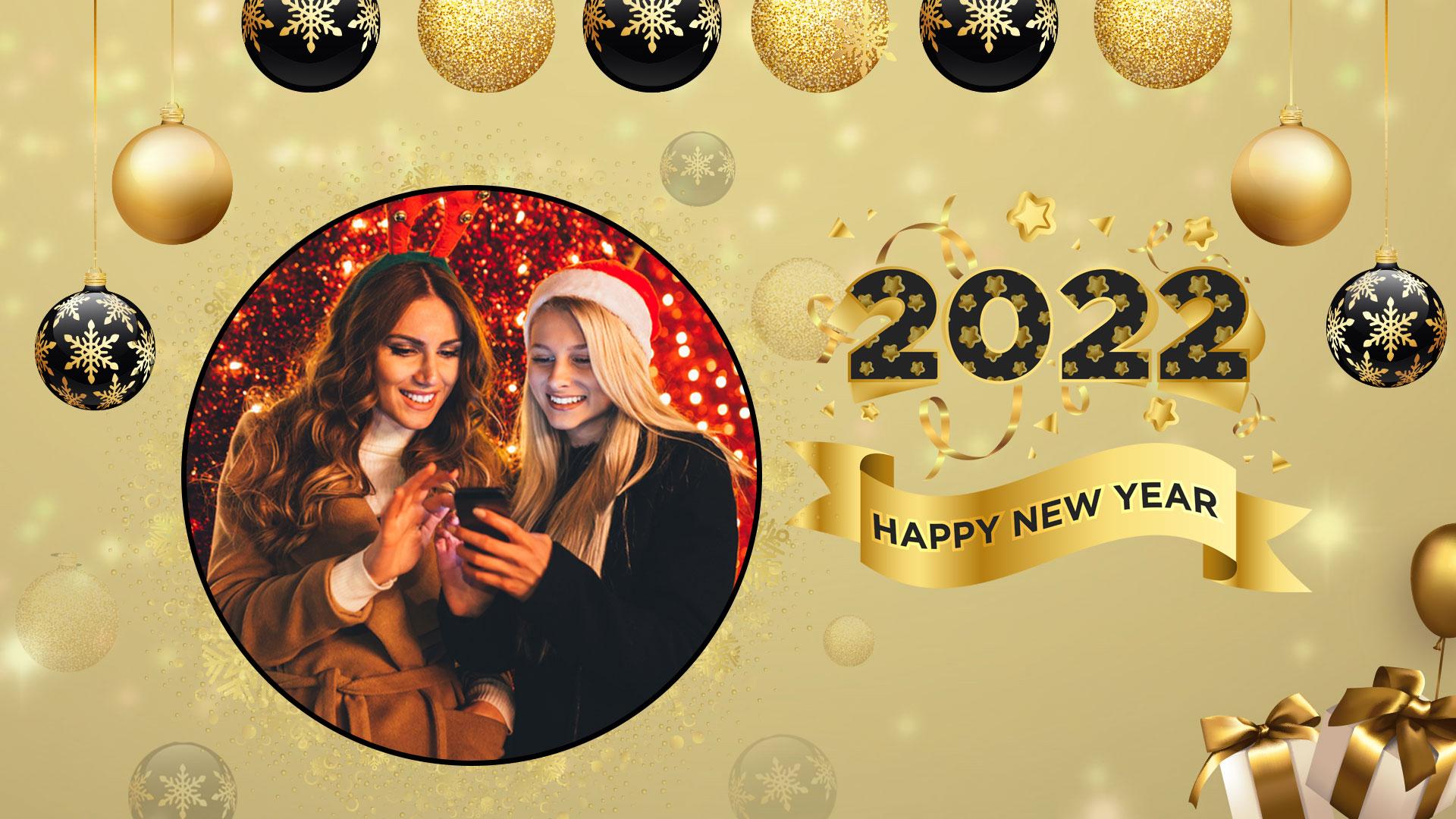 Unduh Happy New Year Photo Frames di PC | Resmi GameLoop