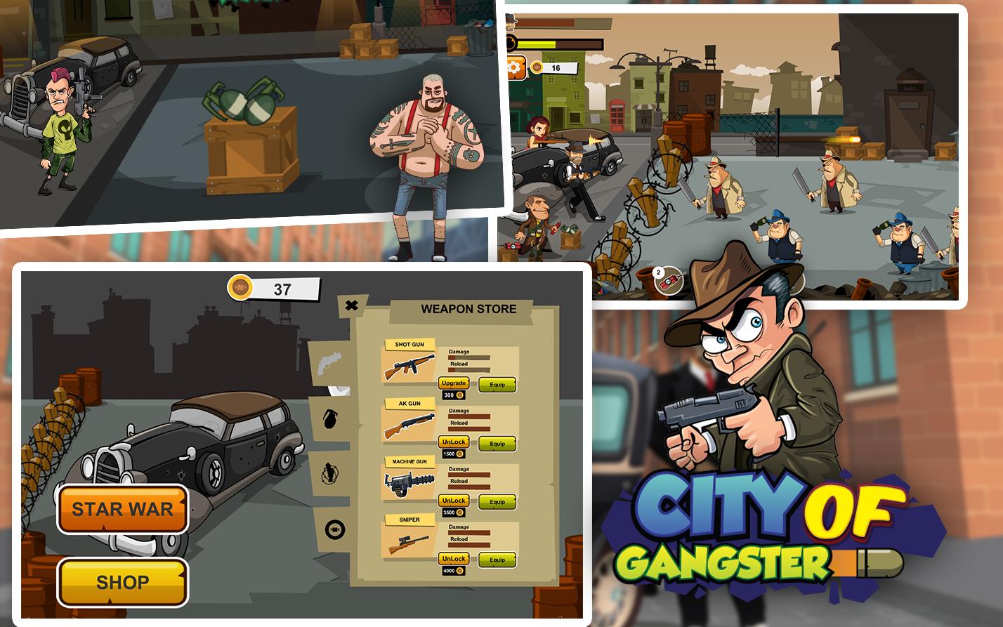 Download Gangster War-2020 android on PC