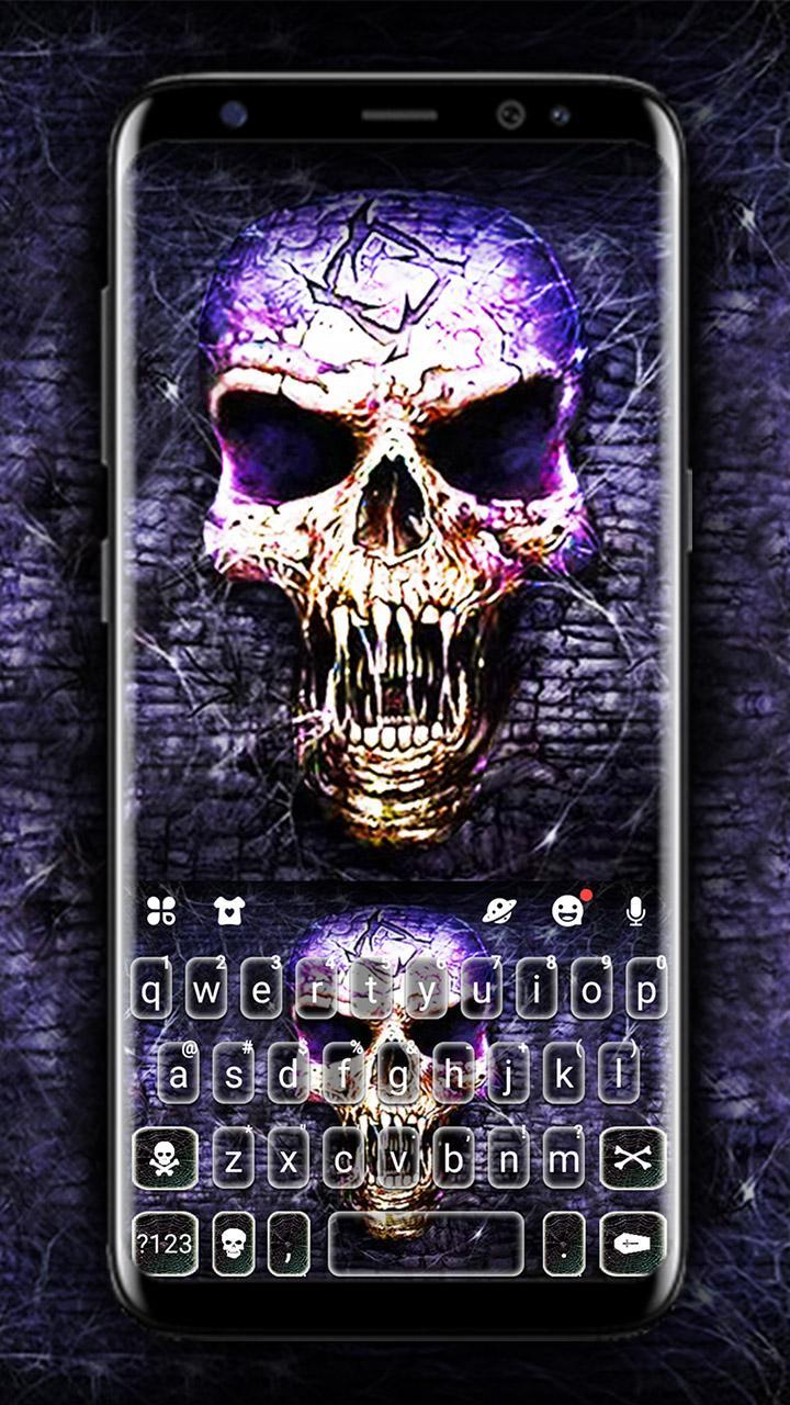 تنزيل Ghost Skull Wall Keyboard Them على جهاز الكمبيوتر | مسؤول GameLoop