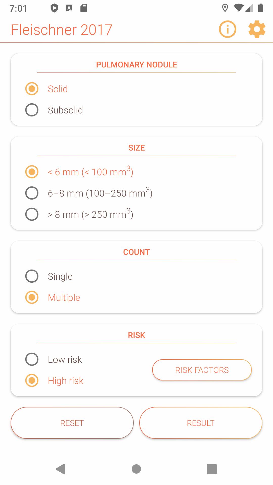 Descargar Pulmonary Nodules - Fleishner 2017 Calculator en PC ...