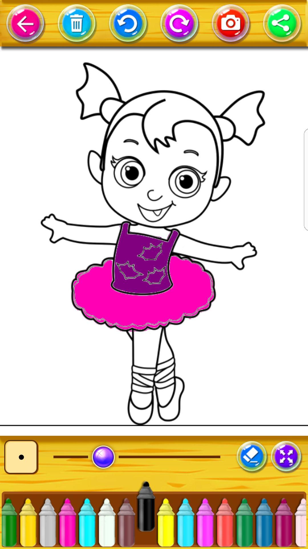 Descargar Coloring Book for Vampirina en PC | GameLoop Oficial