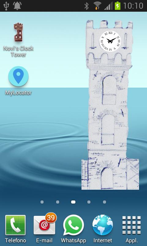 Download Clock tower of Novi di Modena android on PC