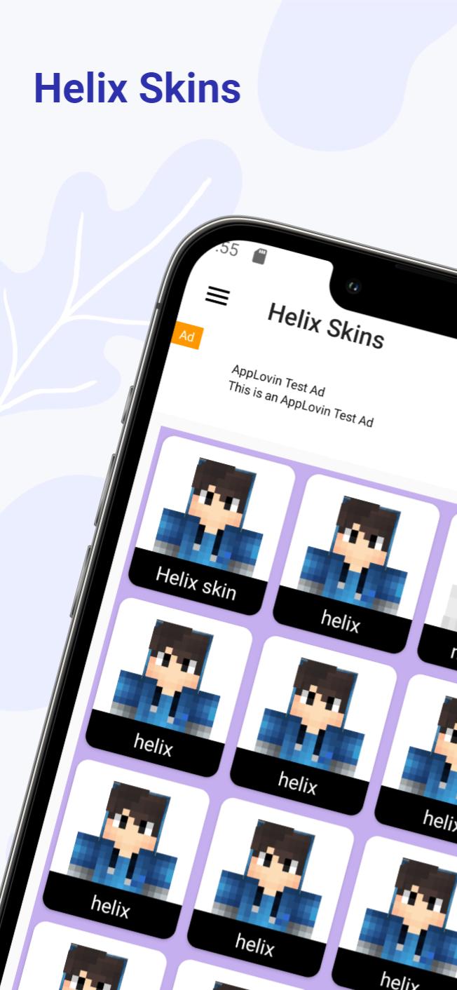 Download Helix Skins for Minecraft android on PC