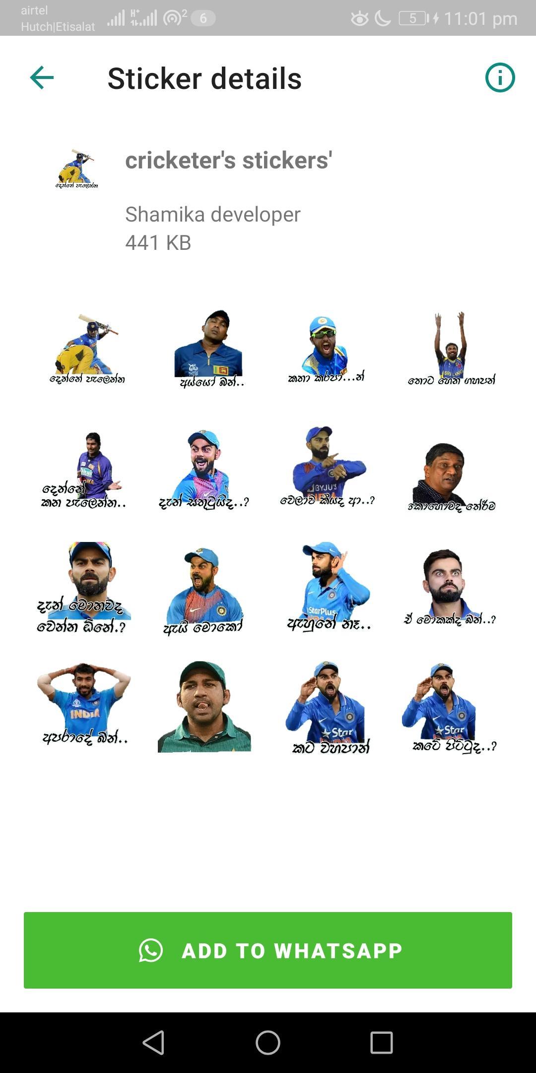 Sinhala Stickers For Whatsapp GameLoop