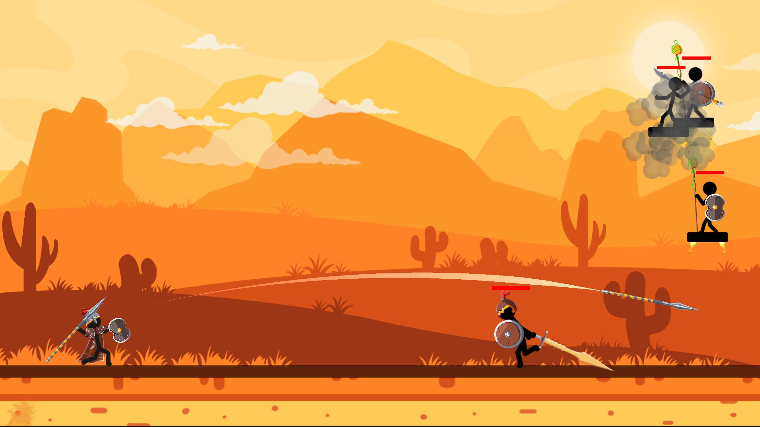 Download Stickman Hero Gladiator : Epic android on PC