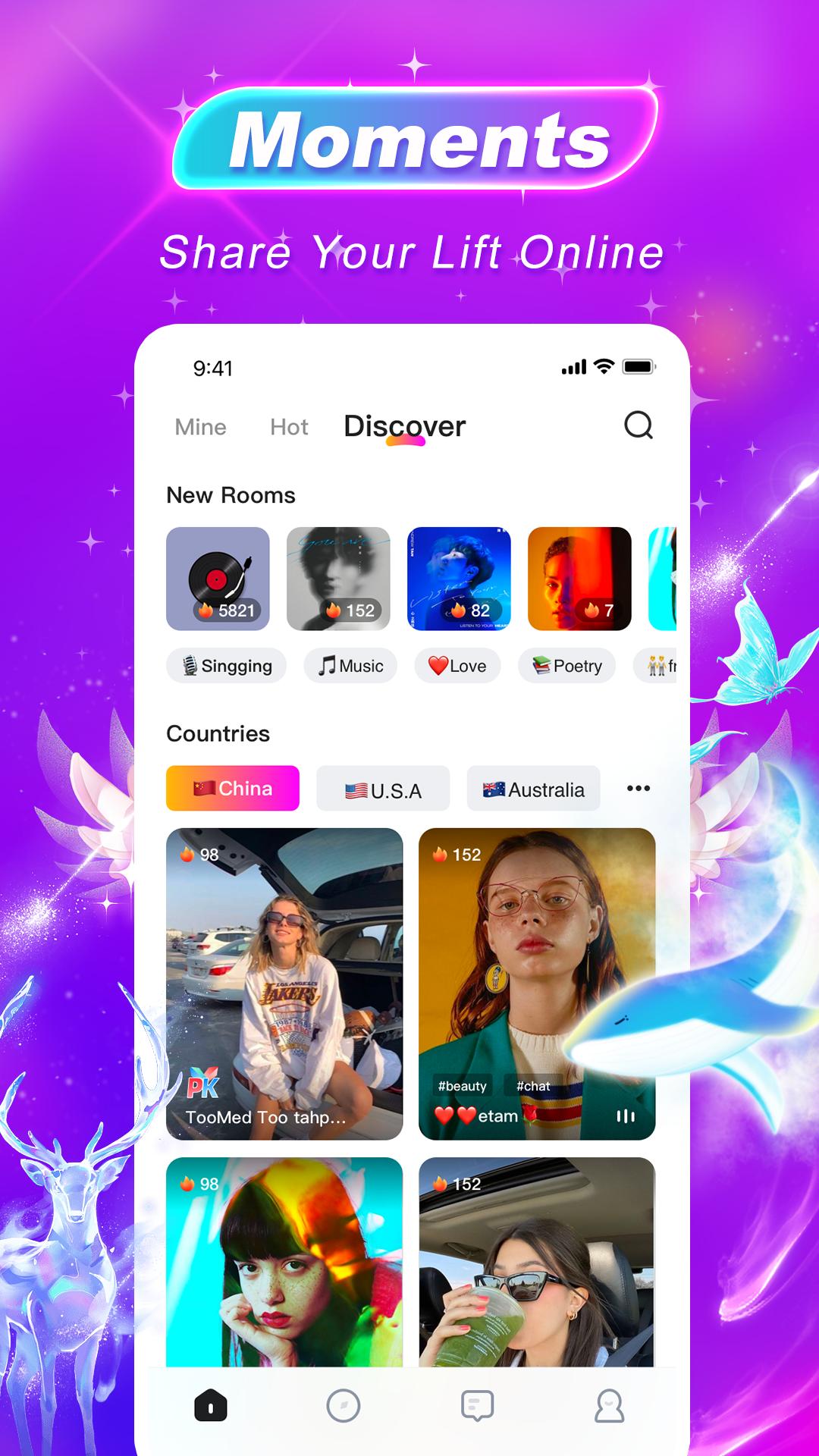 Download Mirchi Live - Video Chat Group android on PC