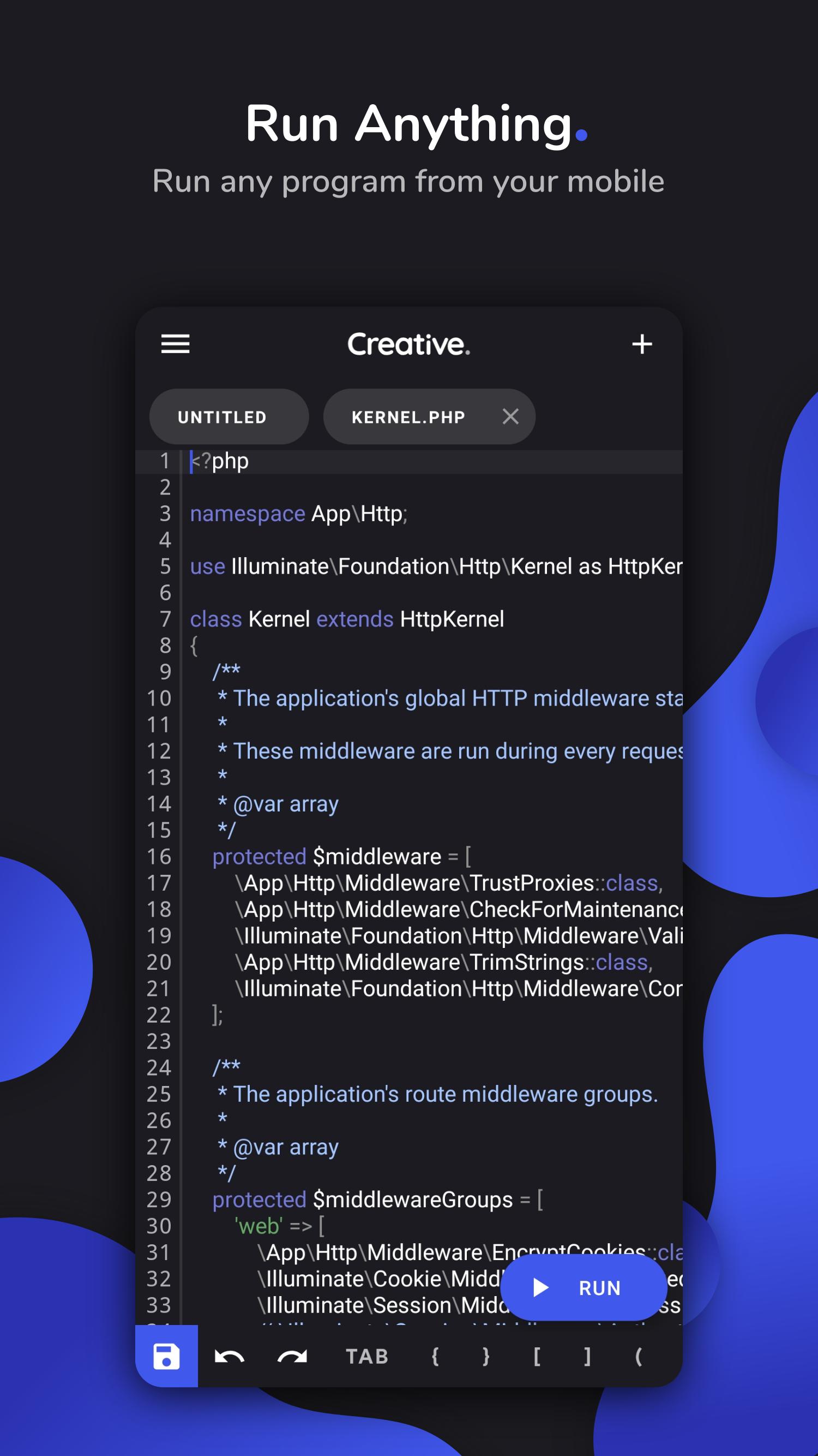 Descargar Creative IDE - C++, PHP, HTML, JS, Python and more en PC ...