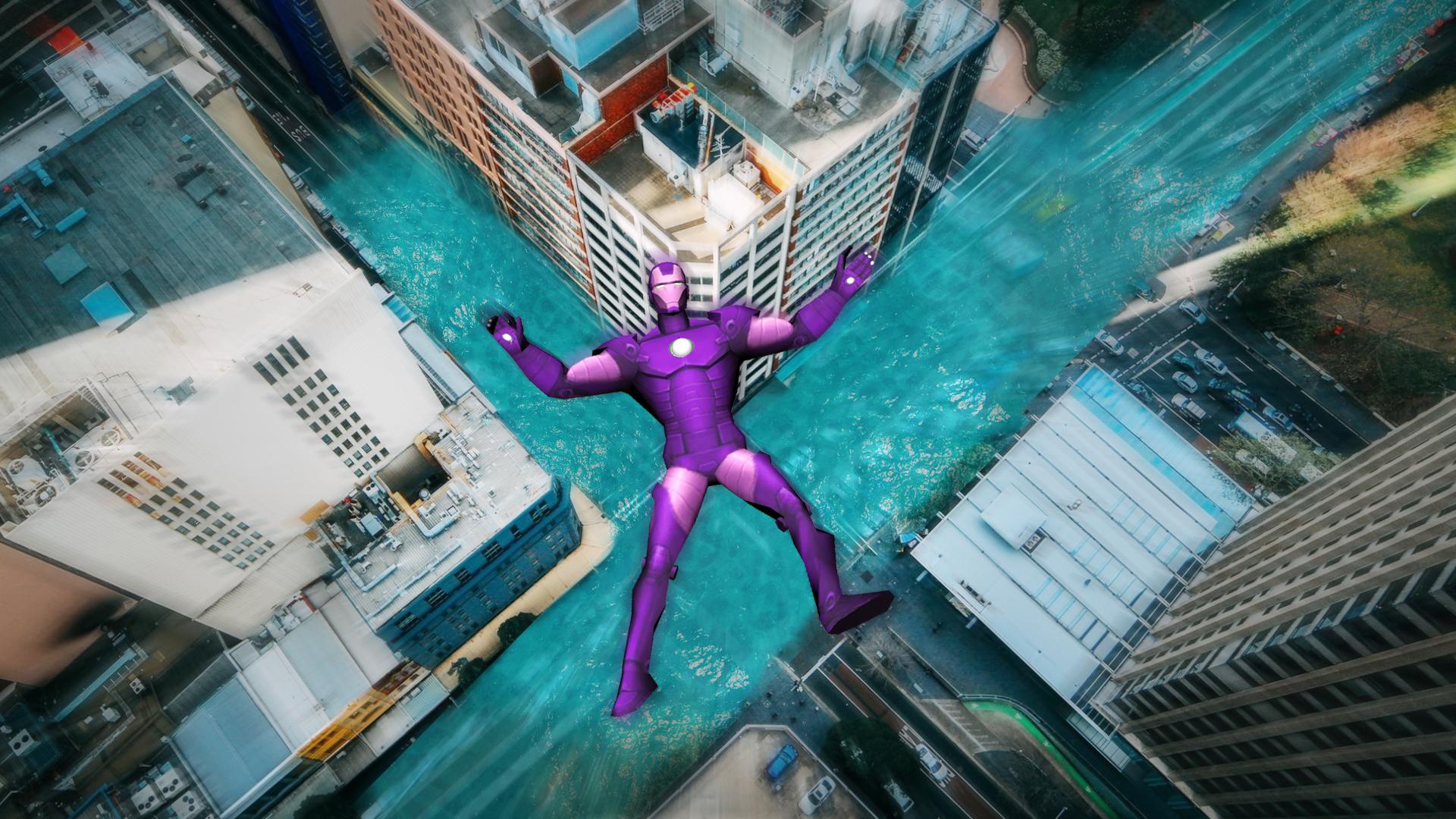 Download Mega Ramp Super Hero Crazy Ragdoll Fall android on PC